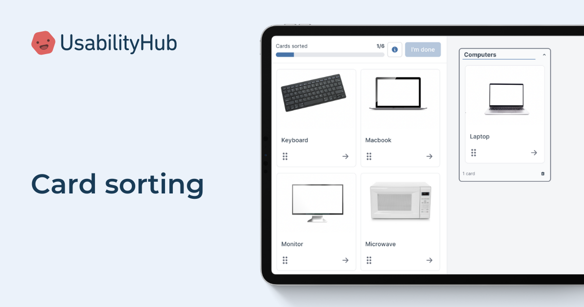 Card Sorting Usabilityhub 